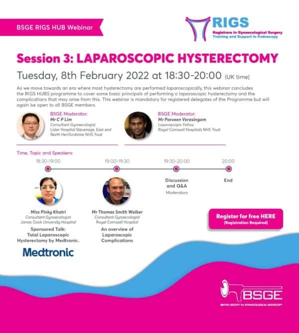 BSGE RIGS HUB National Training Programme - BSGE