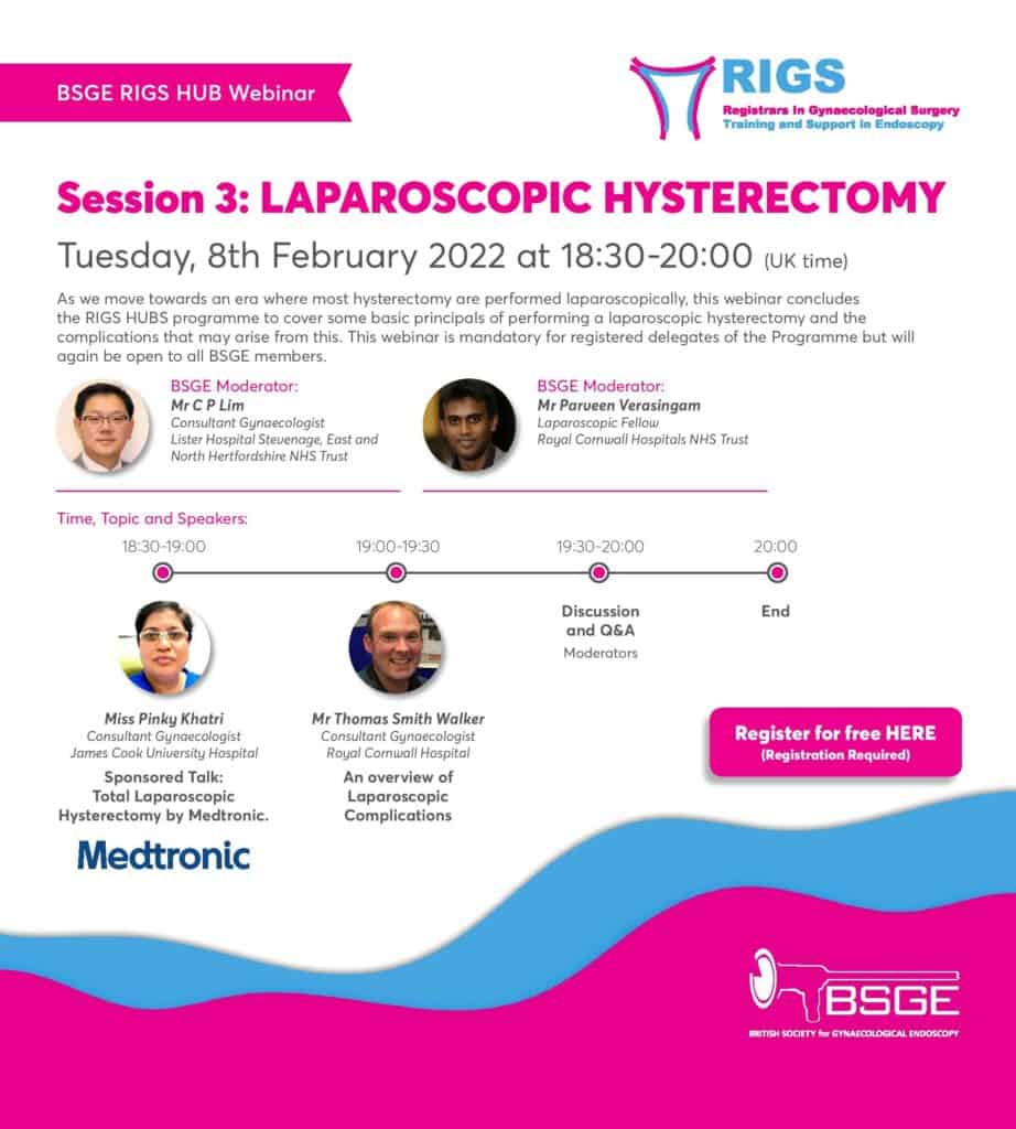 BSGE RIGS HUB National Training Programme - BSGE